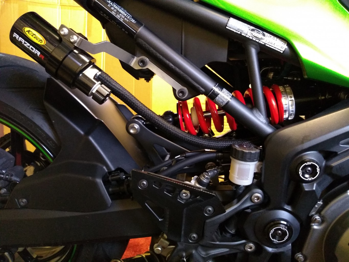 K-Tech Razor R Installed... - page 3 - Suspension Set-up and Mods - Z900