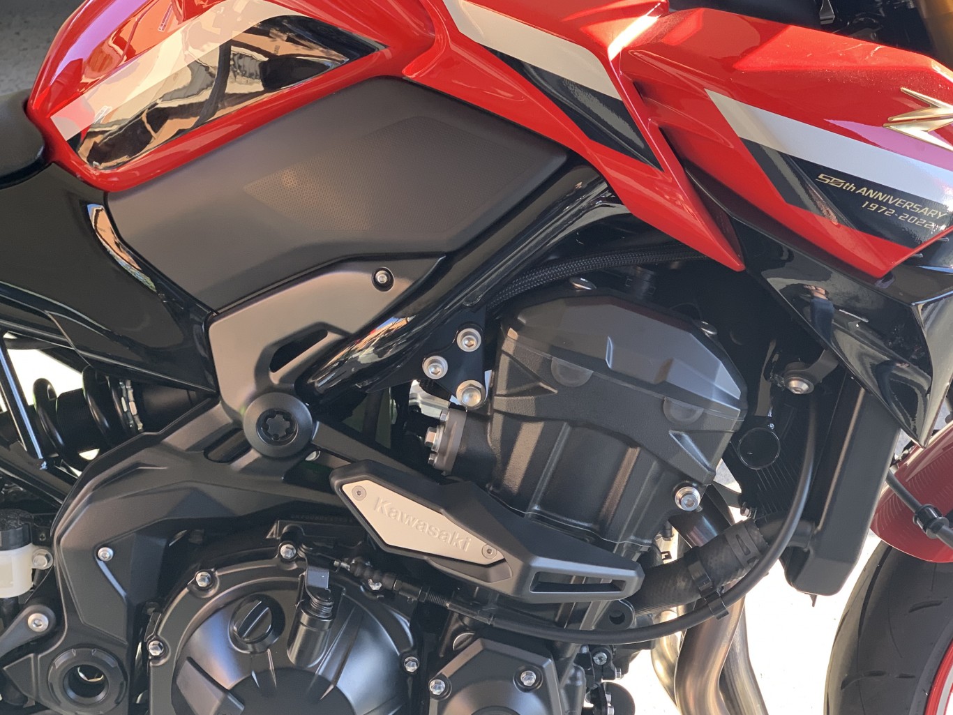 OEM Kawasaki frame sliders - Modifications, Accessories, and Appearance ...