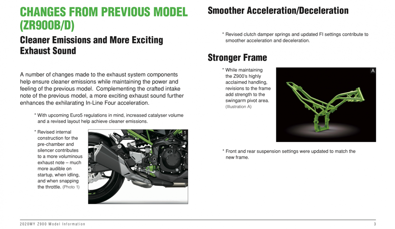 [Question] Will headers of Z900 2019 will fit the newer model of 2020 ...